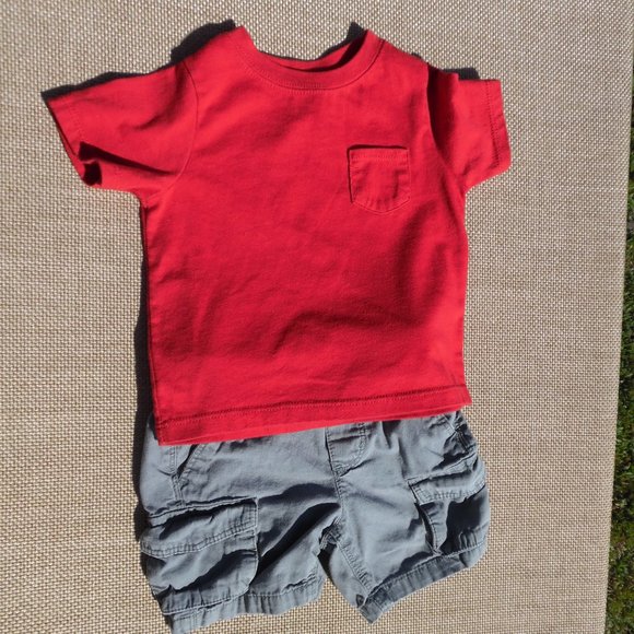 Old Navy | Matching Sets | Garanimals 8m Red T Shirtold Navy Grey ...